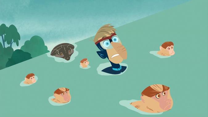 Wild Kratts - Proboscis Monkey: Danger Alert Video | PBS KIDS