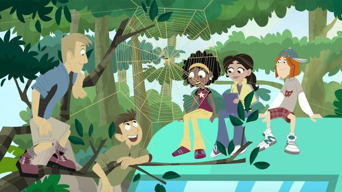 Wild Kratts - Golden Orb Weaver Spider: Livin Creature Style Video ...