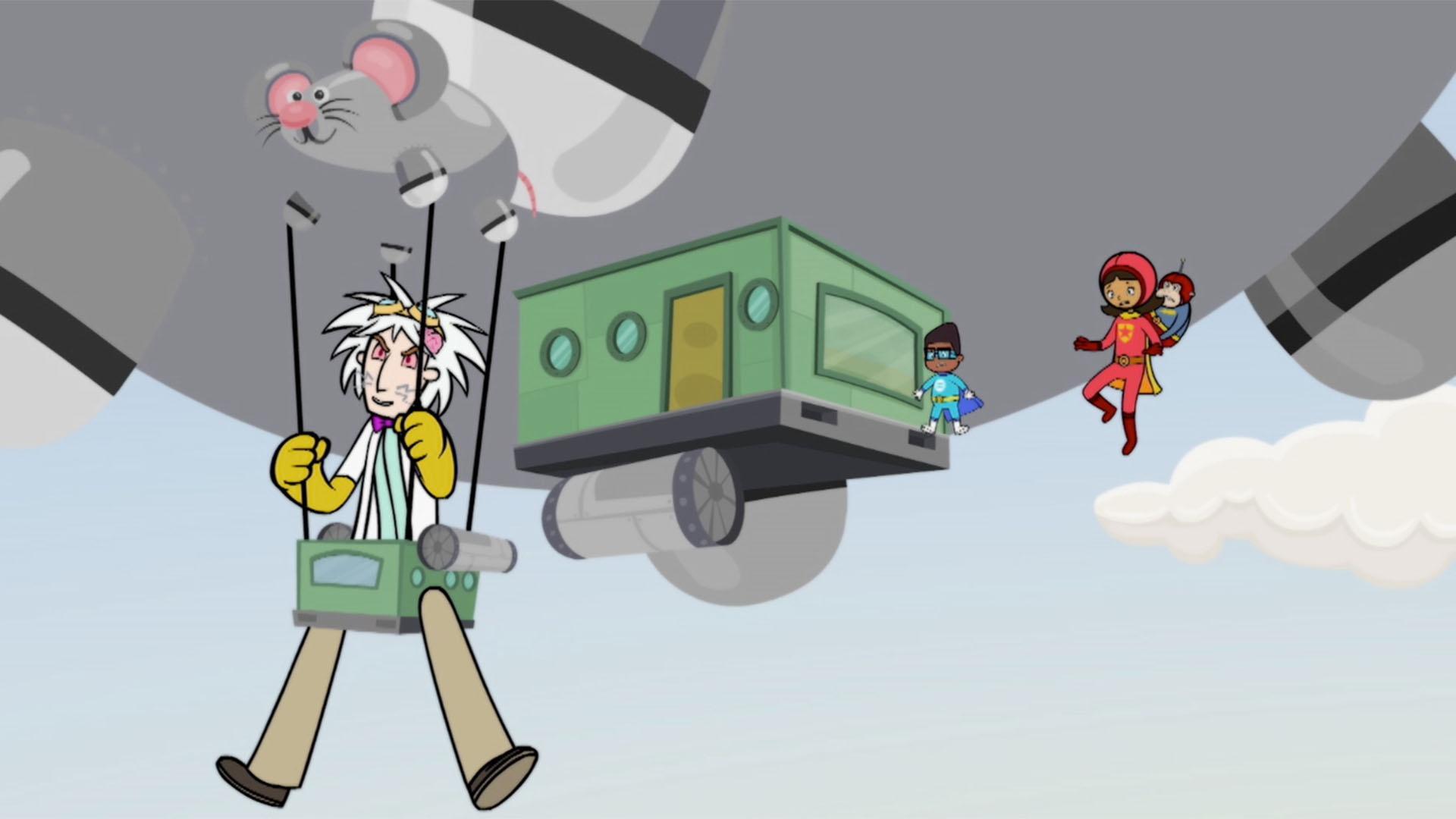 WordGirl - Dr. Two Brains Video Collection | Videos | PBS KIDS