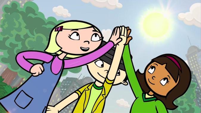 WordGirl - The 3-Way Hi-Five Video | PBS KIDS