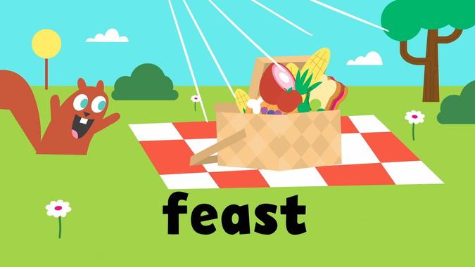Word of the Week - Feast Video | PBS KIDS