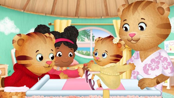 Daniel Tiger's Neighborhood - Baby Margaret Has Her Diaper Changed ...