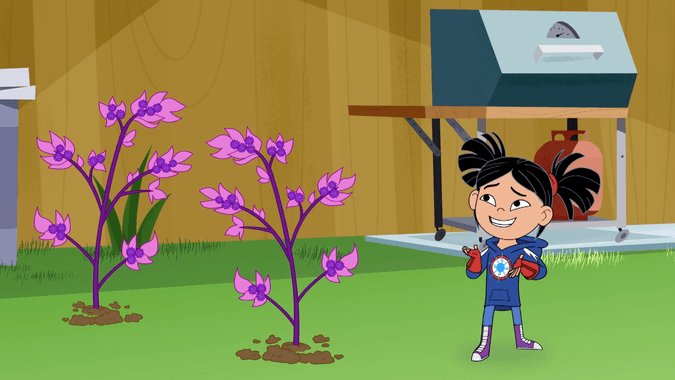 Hero Elementary - Super Purple Pop-Up Plants Video | PBS KIDS