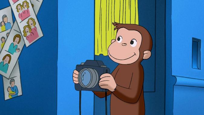 Curious George - George and the Giant Thumb/Shutter Monkey Video | PBS KIDS