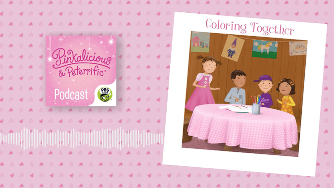Pinkalicious & Peterrific - S1 Ep 1: The Pinkalicious Podcast: Coloring ...